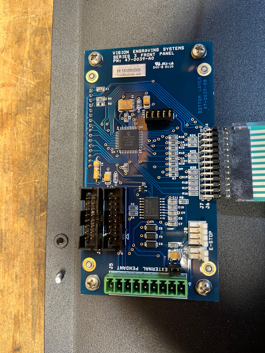 Vision Series 3 CNC Engraving Machine - Front Control Panel – Spec ...